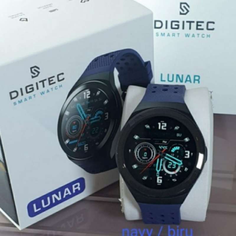 Promo Jam Tangan Smartwatch Digitec Lunar-Tali Rubber Diskon 12% di ...
