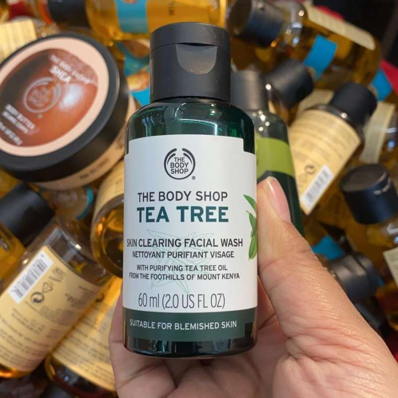 Jual the body shop skin clearing facial wash travel size 60ml di Seller ...