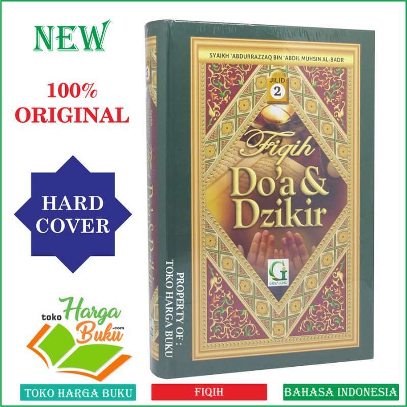 Promo Paket 2 Buku Fiqih Doa Dan Dzikir Jilid 1 Dan 2 Buku Fikih Do'a ...