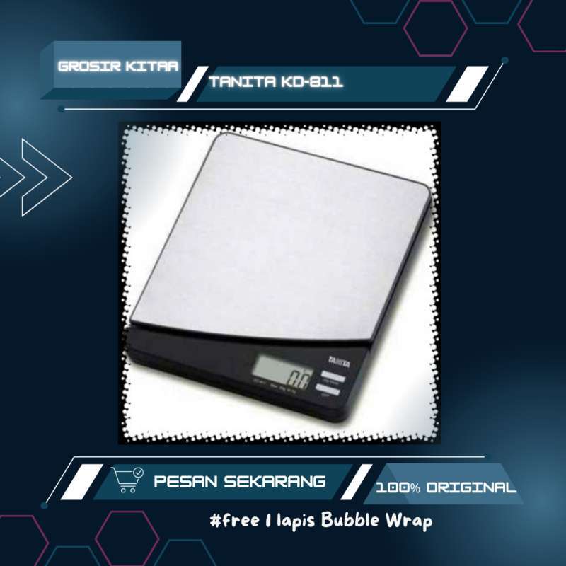 Jual TANITA Timbangan Kue Digital Kue 5kg 1 Gram Kitchen Scale KD-811 di Seller Grosir kitaa ...