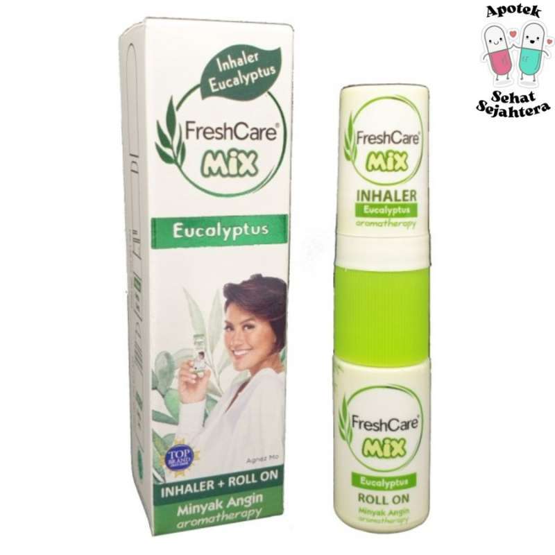 Jual MINYAK ANGIN FRESH CARE MIX EUCALYPTUS INHALER+ROLL ON di Seller ...