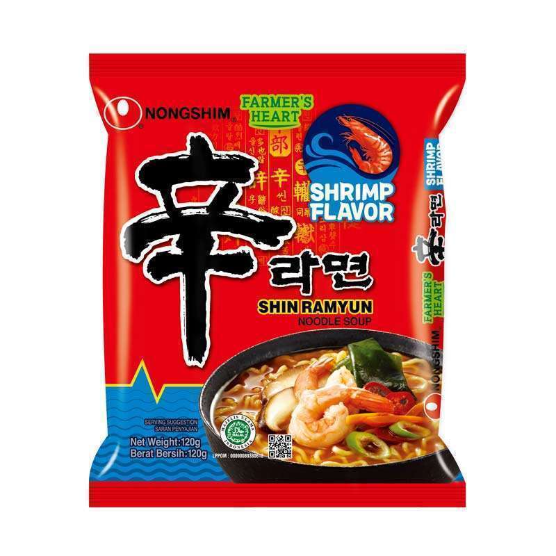 Promo Nongshim Shrimp Shin Ramyun [120 g] 121909 Diskon 26% di Seller ...