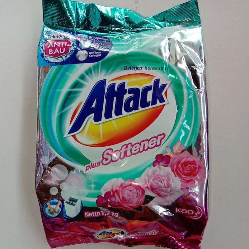 Jual Attack Detergen Plus Softener 1,2kg di Seller Bilkamart - Lontar, Kota Surabaya | Blibli