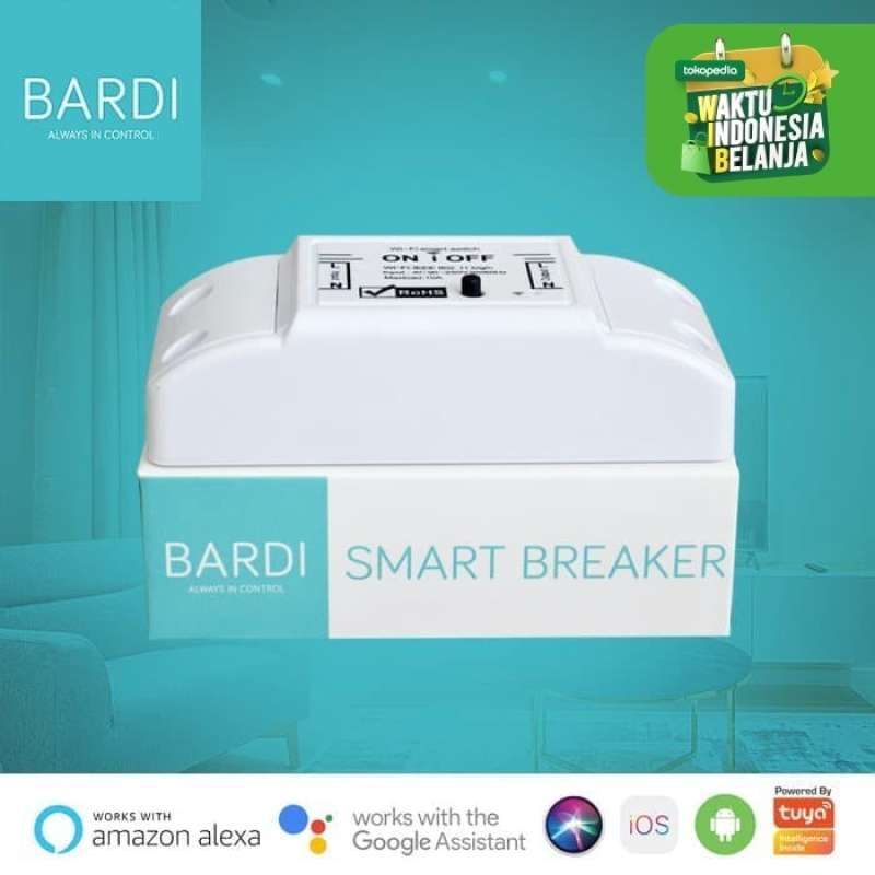 Promo BARDI Smart BREAKER ON OFF Switch Wireless IoT Home Automation ...