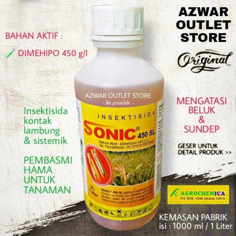 Jual insektisida sonic 450 SL / racun hama tanaman atasi sundep & beluk ...