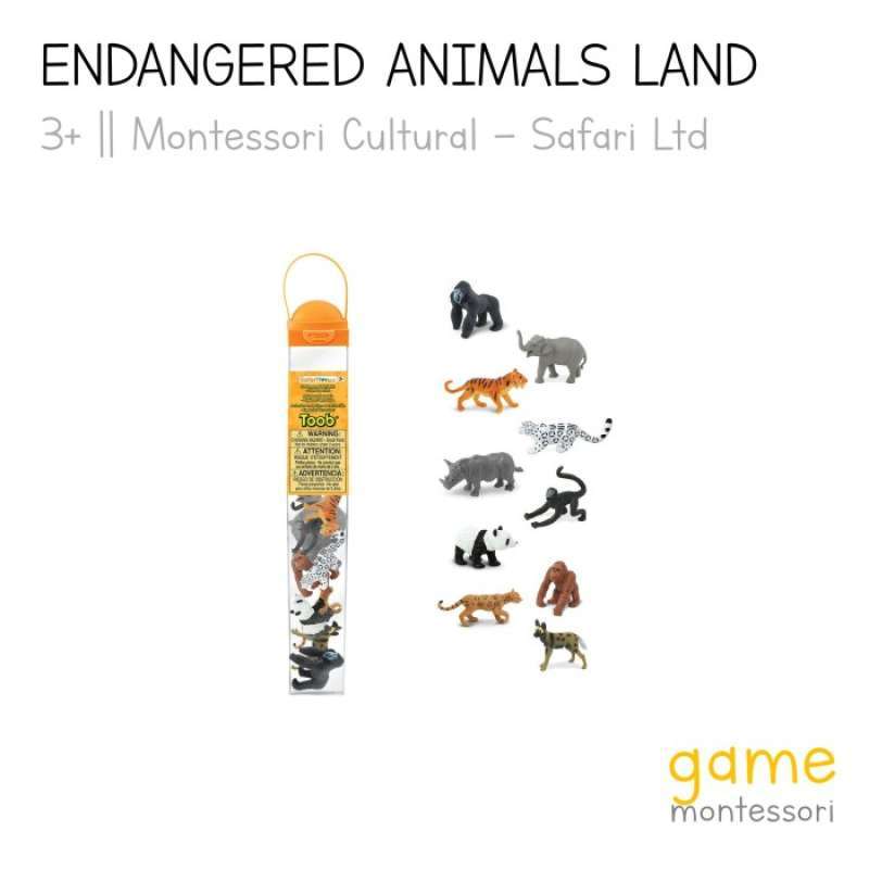 Jual Safari Ltd Endangered Animals Land Toob Di Seller Dayyana One ...