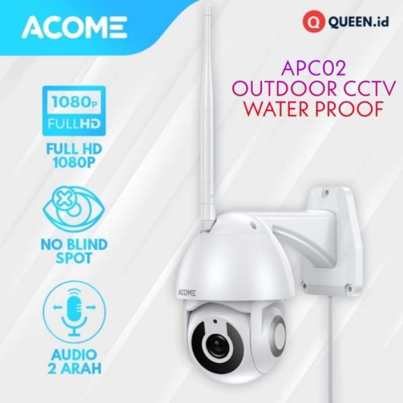 Jual Acome CCTV Camera IP WiFi 1080P HD PTZ Smart Kamera Outdoor IP65 ...