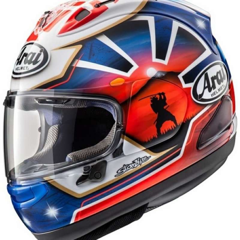 Jual Arai RX7X Pedrosa Samurai Spirit Blue di Seller Gasta Depn - Kapuk ...