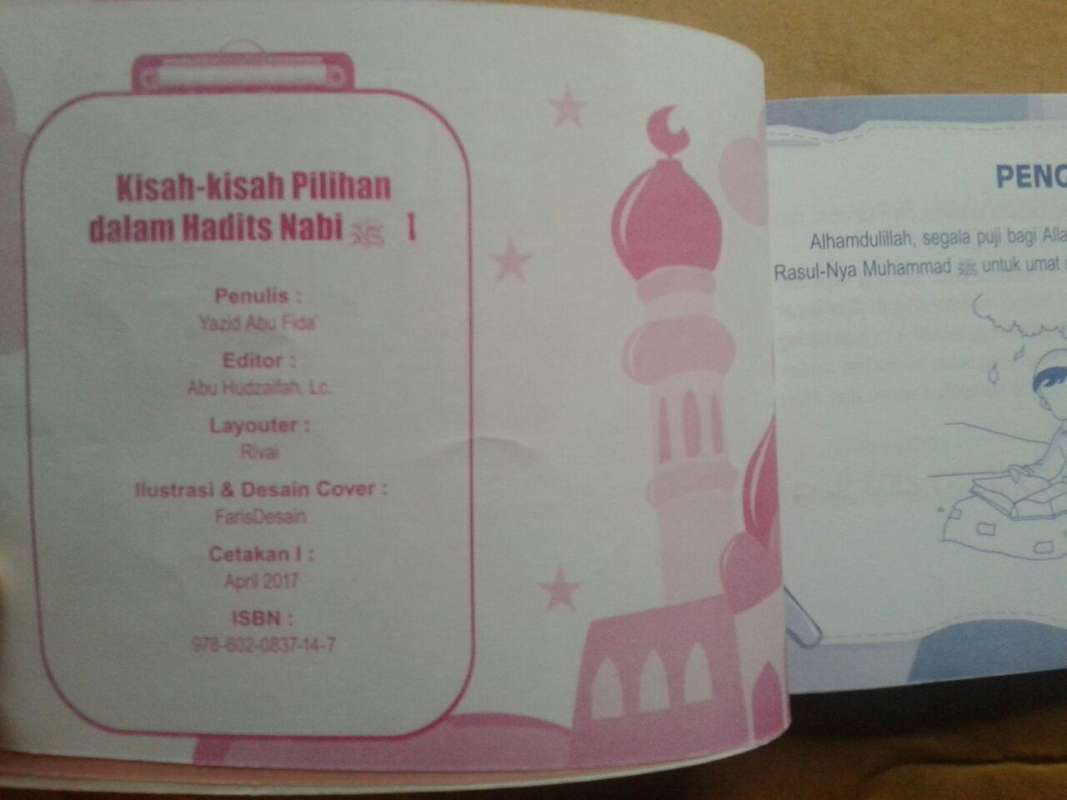Promo Buku Anak Kisah-kisah Pilihan Dalam Hadits Nabi - Jilid 1 Diskon 28% Di Seller Toko Muslim ...