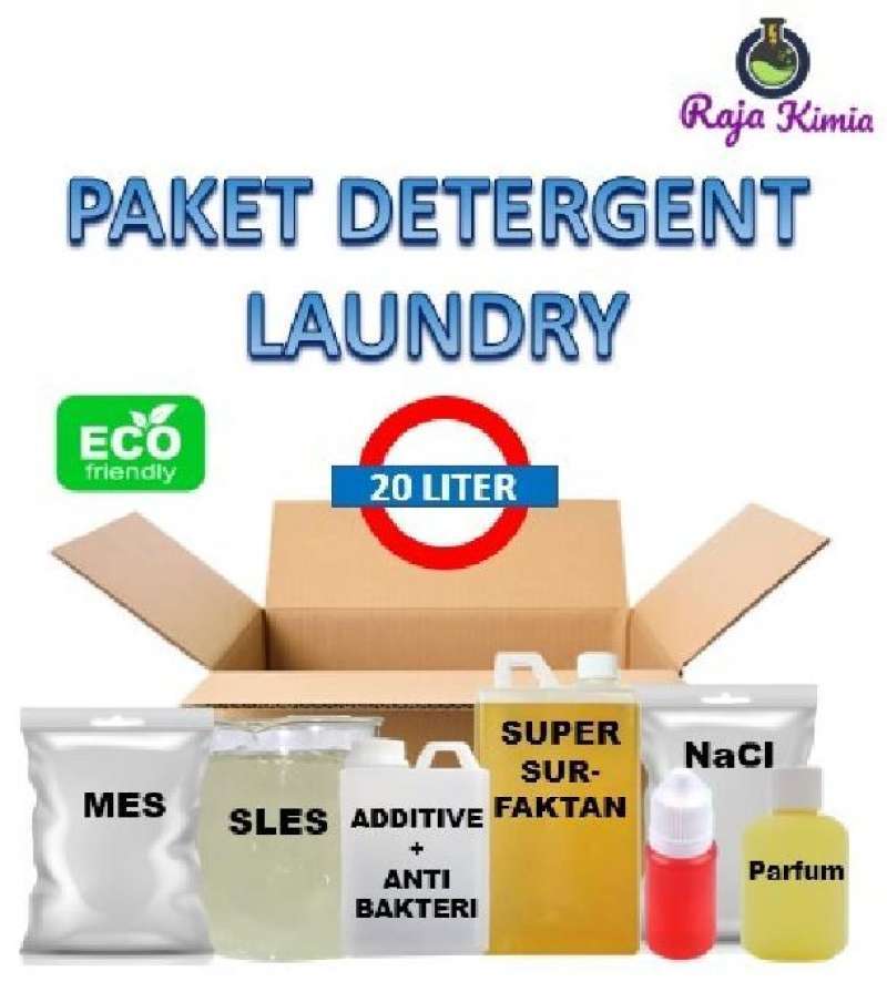 Jual Paket Detergen Laundry / Bahan Baku Detergent Laundry Raja Kimia ...