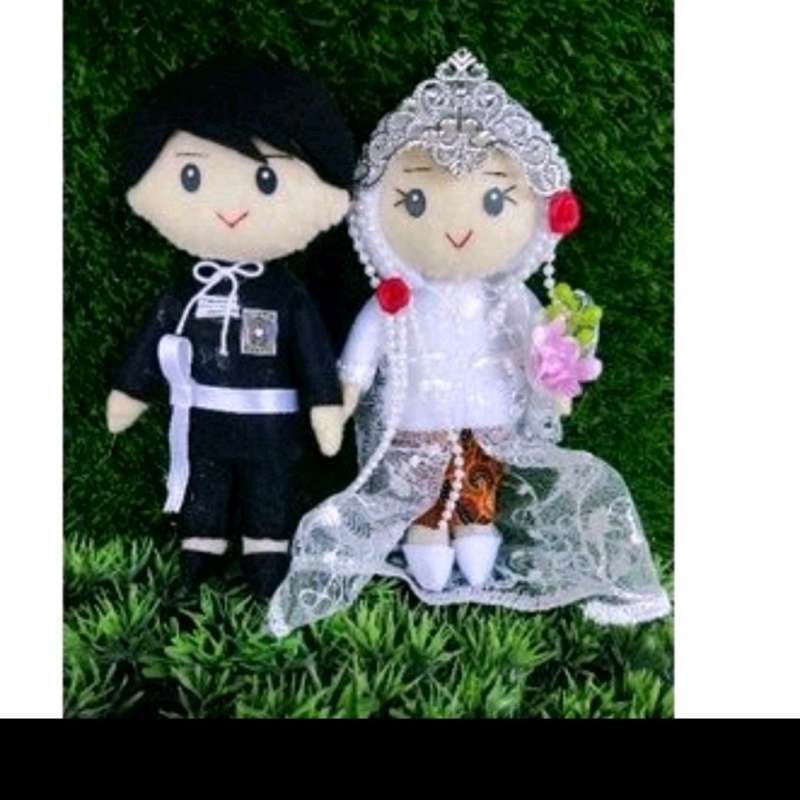 Jual Boneka Pengantin PSHT dan Kebaya Putih di Seller Kenzie Mahar ...