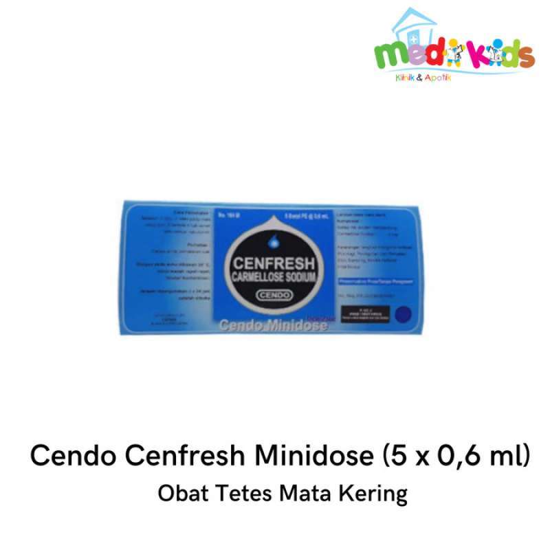 Jual Cendo Cenfresh Minidose Tetes Mata Kering Mini Dose 5 X 0.6Ml di ...