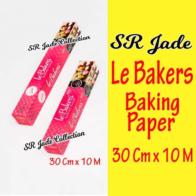 Jual Le Bakers Baking Paper 30 Cm X 10 M Kertas Baking Roti Putih Di ...