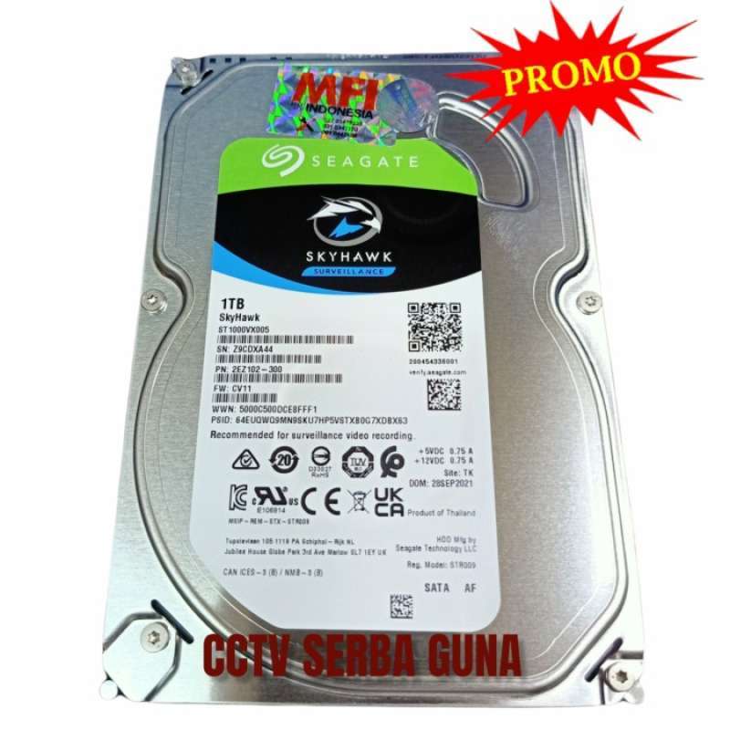 Jual Hardisk / Hdd Internal Seagate Skyhawk Surveillance 1Tb di Seller YONNA STORE - Cengkareng ...