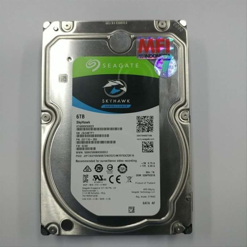 Promo Hardisk Seagate Skyhawk 6Tb For Cctv Diskon 10% di Seller Ghazlan ... Promo Hardisk Seagate Skyhawk 6Tb For Cctv Diskon 10% di Seller Ghazlan ...
