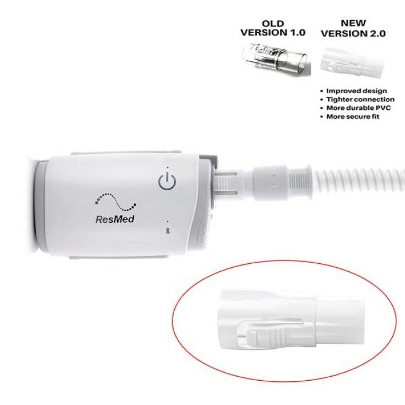 Jual Oxygen Connector Port Resmed For Cpap And Bilevel Port Oksigen Di ...