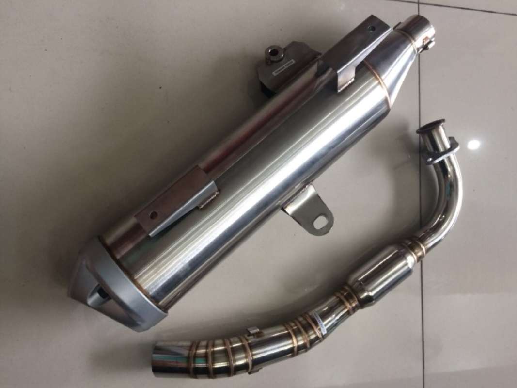 Promo Knalpot standar racing atau tsugigi PCX NEW full stainless Diskon ...