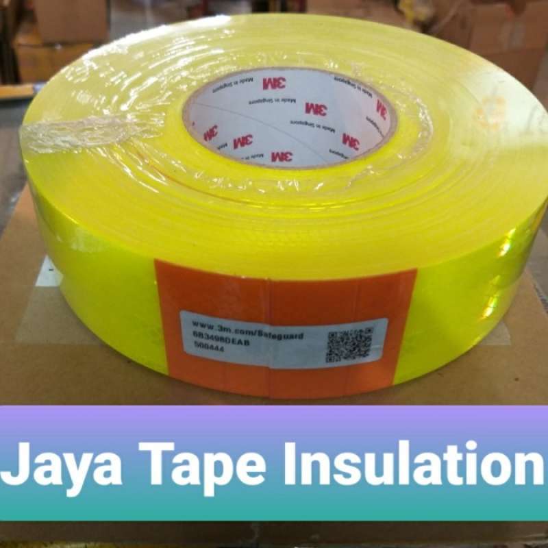 Jual 3m sticker reflective diamond grade fluorescent- yellow green 983 ...