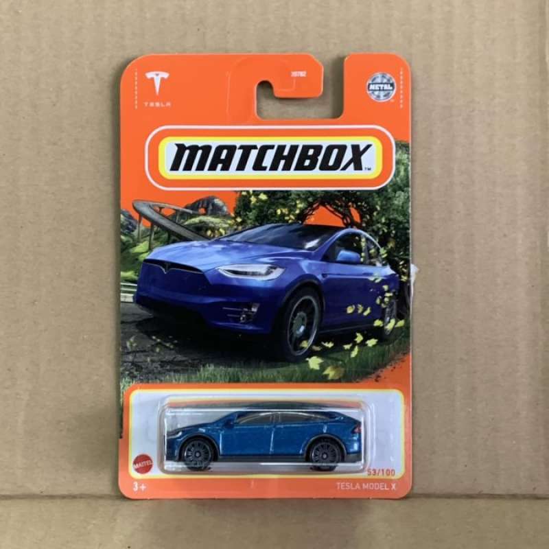 Jual Matchbox Tesla Model X Biru Tua - Lot D 2022 di Seller Tedy ...