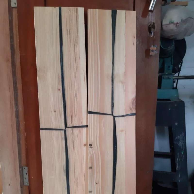 Jual Papan Kayu / Papan Sambung / Rak / Top Meja Kursi Kayu Jati ...