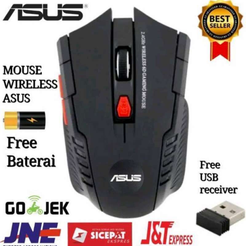 Jual Mouse Wireless Gaming Mouse 6D 2.4Ghz Optical Usb Receiver di Seller Meena Store ...