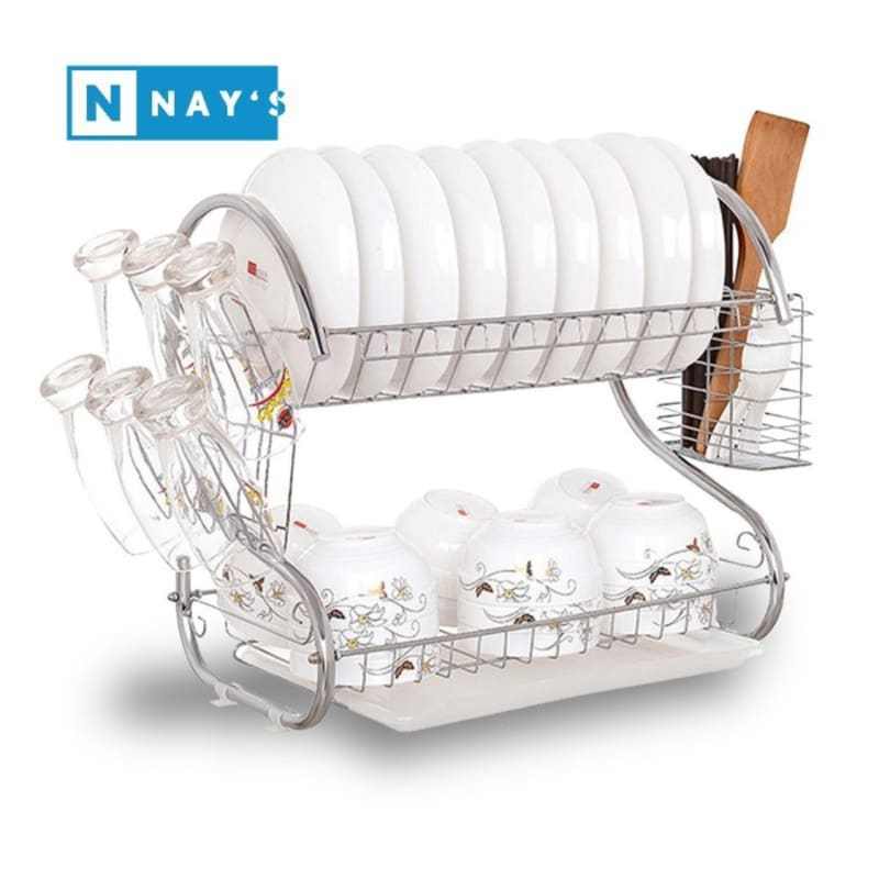 Jual RAK PIRING 2 susun STAINLESS + BOX di Seller Nay Stoore - Bintaro ...