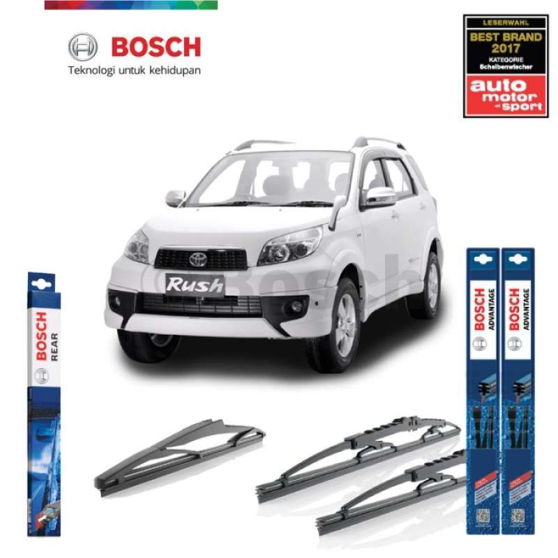 Promo Wiper Toyota Rush Old Depan Belakang Bosch Advantage Diskon 31% di Seller GIFAR OLSHOP ...