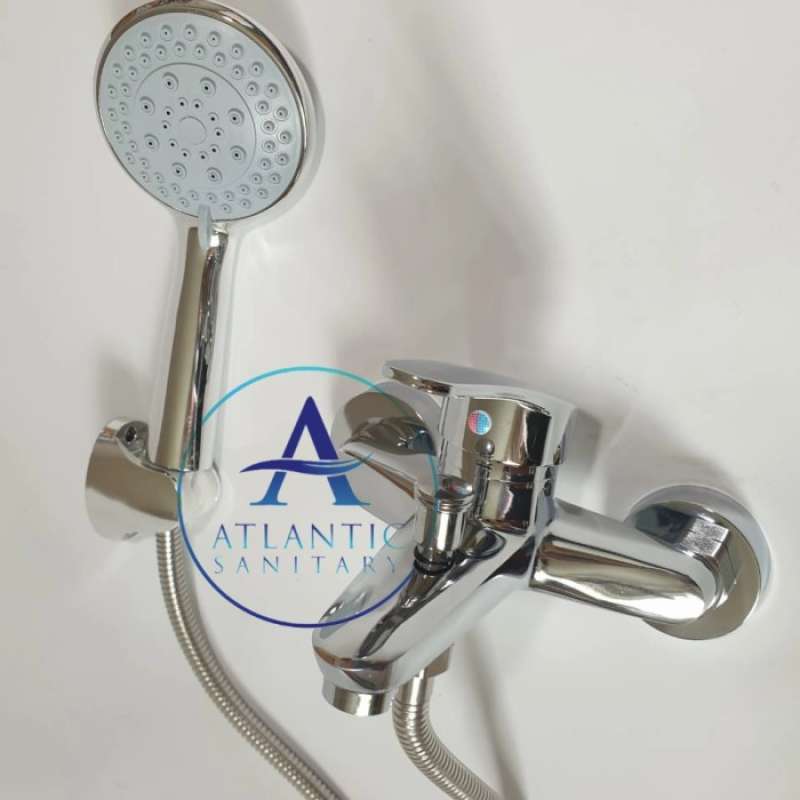 Promo Kran Bathub Panas Dingin Komplit Shower/Kran Bathub Mixer Plus ...