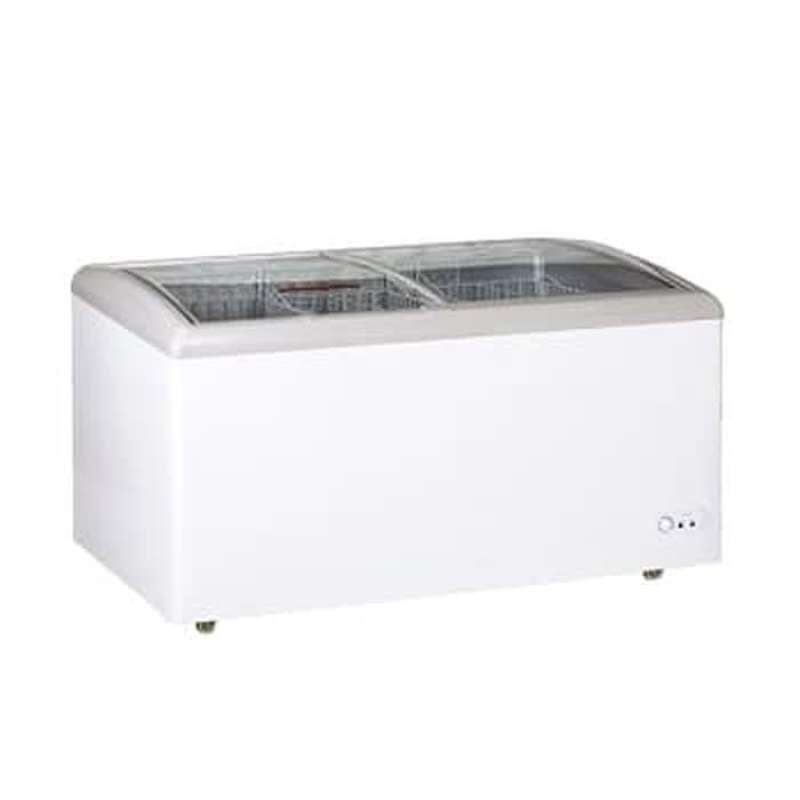 Jual Crown Sd-338 Sliding Curve Glass Freezer Di Seller Satmesin ...