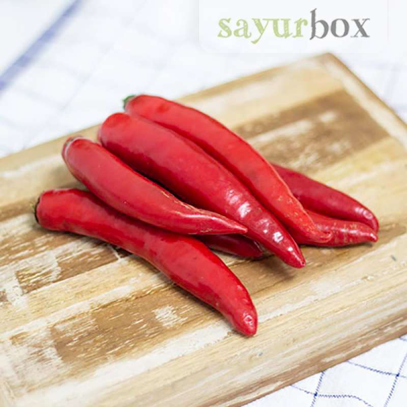 Jual Cabai Merah Besar Petik Konvensional 1 kg Sayurbox - JKT di Seller ...