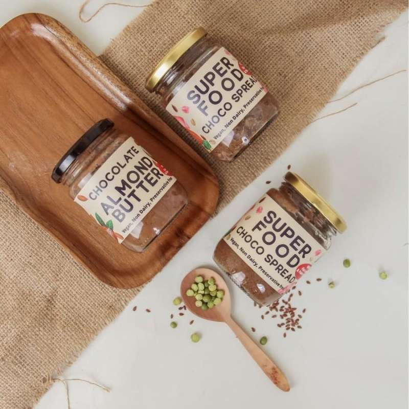 Jual Almond Butter Choco Spread - Selai Almond Cokelat - Snack Sehat ...