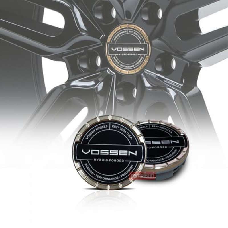 Promo Vossen Hybrid Forged Billet Sport Cap Vossen Patina/GoldDop ...