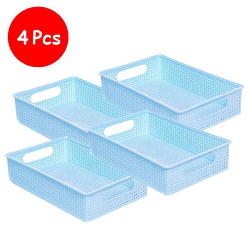 Jual Kotak Organizer Serbaguna Keranjang Plastik Premium Sekat Laci ...