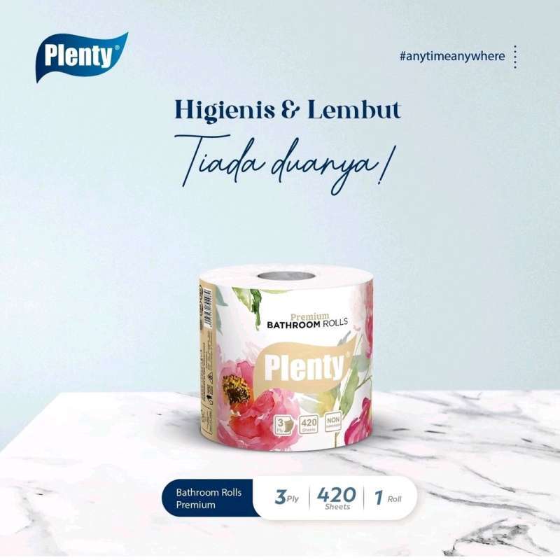 Jual Plenty Bathroom Tissue Roll Termurah - Harga Grosir Terupdate Hari ...