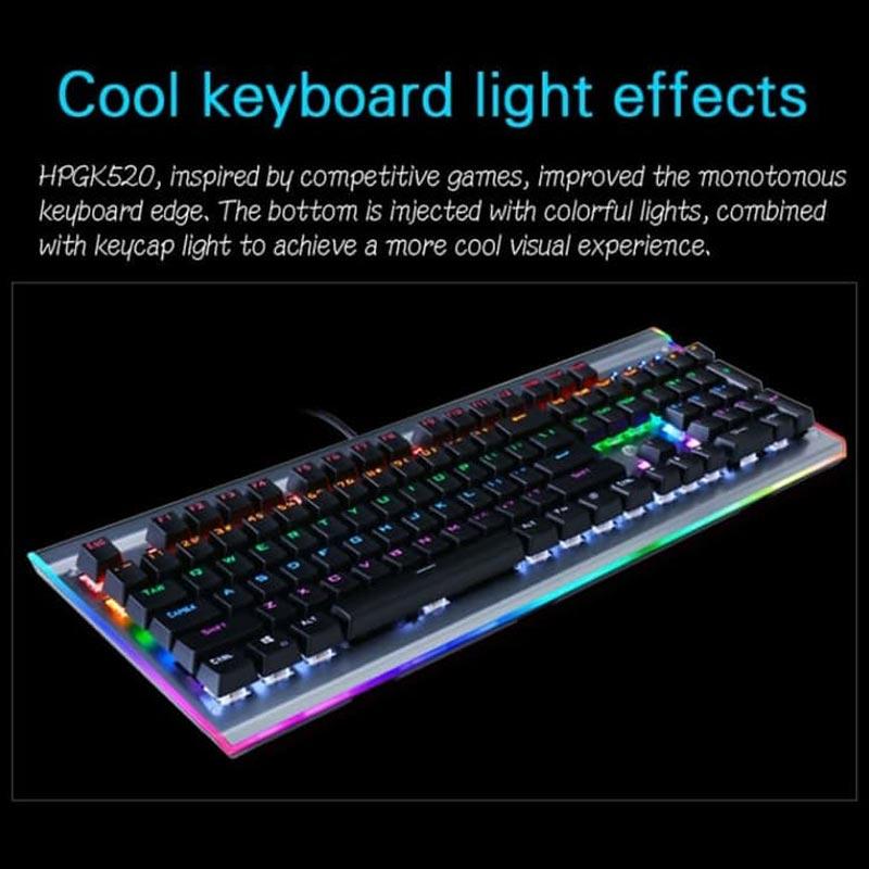 Jual Hp Gk520 Mechanical Keyboard Gaming Di Seller Tunggal Computer ...