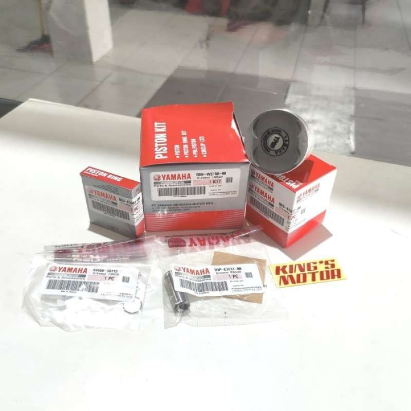 Jual PISTON SEHER KIT NEW AEROX 155 CONNECTED R-15 VVA MT15 XSR B6H-BK6 ...