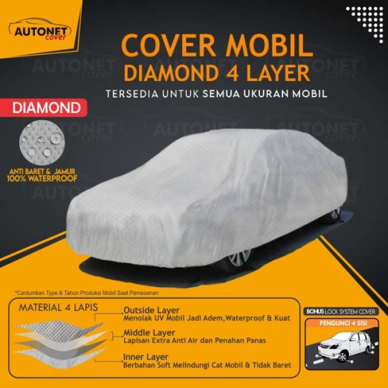 Promo Diamond Cover Mobil 4 Layer Premium Setara Krisbow Fusion R ...