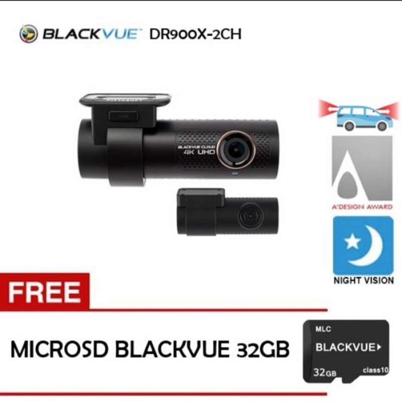 Promo CCTV Kamera Mobil BlackVue DR900S-2CH 4K UHD FULL HD CLOUD DASHCAM Diskon 1% di Seller ...
