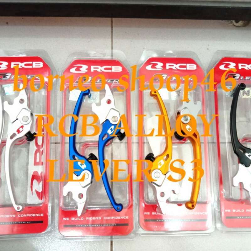 Jual Handle RCB alloy lever S3 cbr250 r15 lama dan new aerox nmax dan xmax di Seller ...