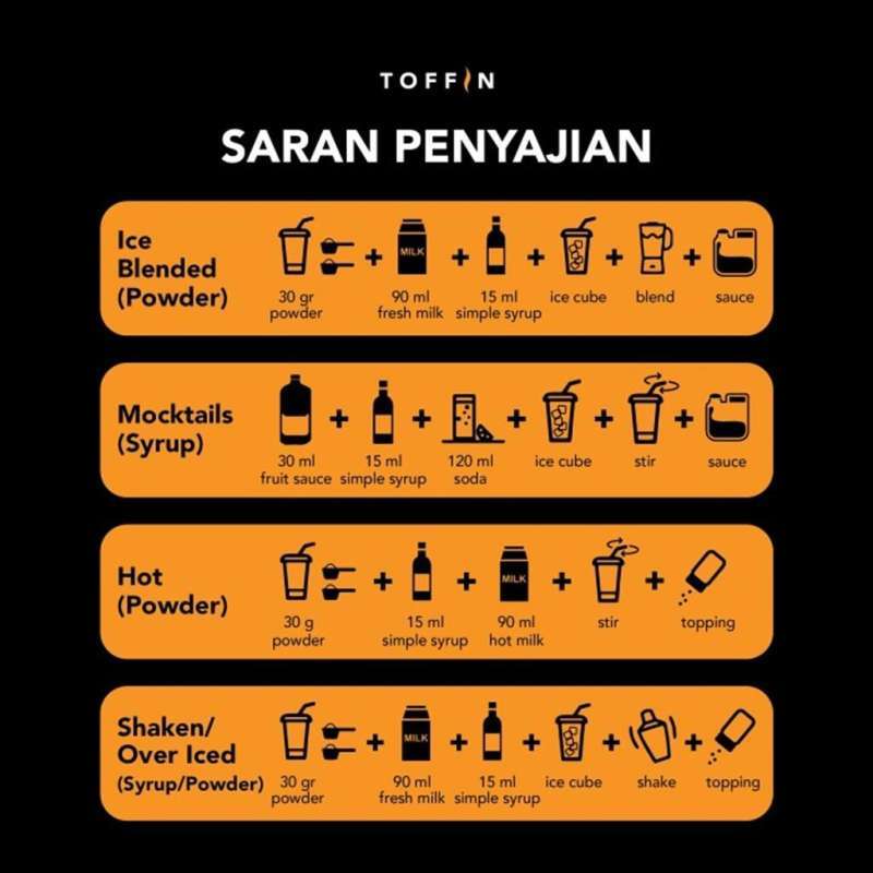 Jual Toffin Ice Blended Signature Hot Chocolate Premium Di Seller ...