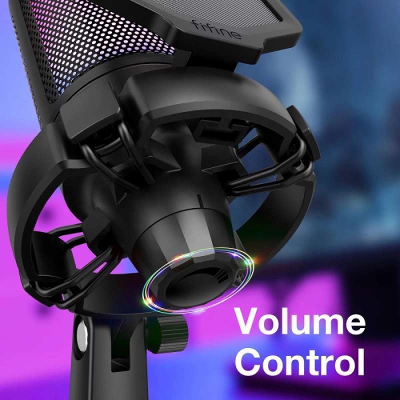 Jual Fifine A6 Ampligame - Usb Rgb Gaming Mic Microphone Di Seller Toko ...