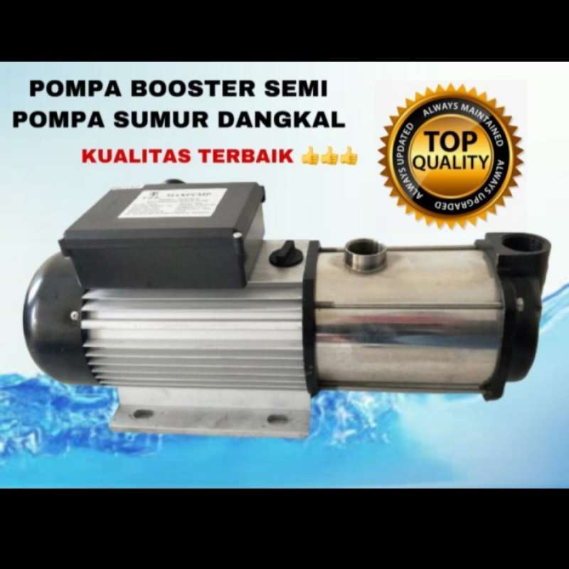 Promo Pompa Booster Pompa Dorong Screw Pump Max Head 100m 1hp 750w 220v ...