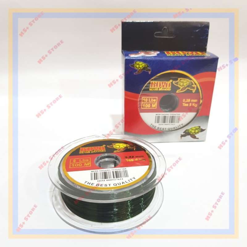 Jual SENAR PANCING CAP KUYA DUS MERAH 100 METER, KUAT DAN LENTUR di ...