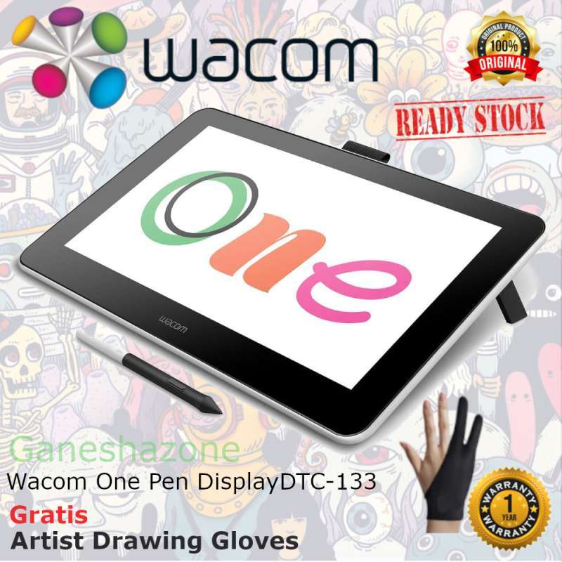 Jual Wacom One Dtc 133 Creative Pen Display Monitor Di Seller Ganesha ...