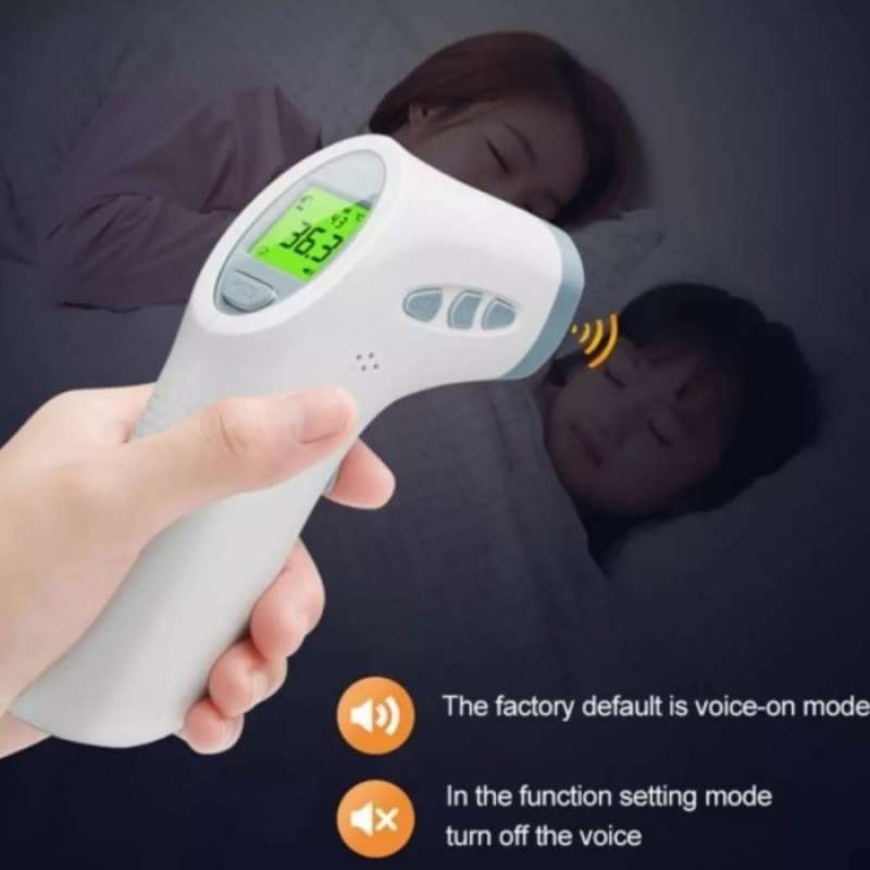 Jual Termometer Gun Infrared Cofoe Pengukur Suhu Tubuh Anak Dan Dewasa ...