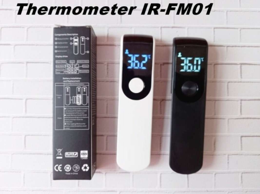 Jual IR-FM01 Thermometer Infrared Termometer Sensor Handheld Forehead ...