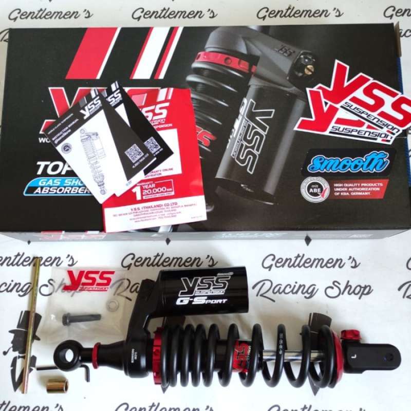 Jual Shock Yss G Sport Smooth Vario 150/160/125 Black Series 330mm ...