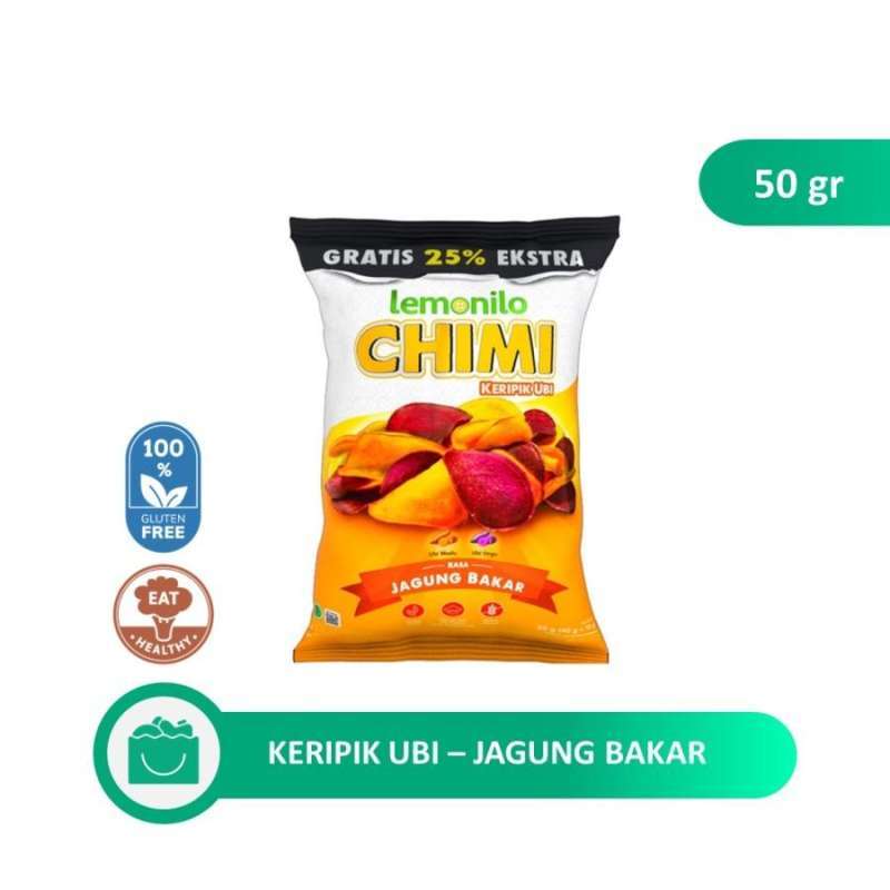 Jual Lemonilo Chimi Keripik Ubi Jagung Bakar 50g Di Seller Good Brand ...