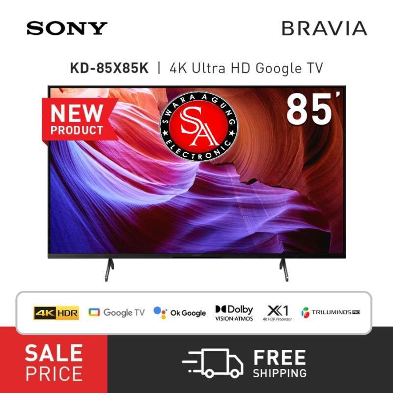Jual Sony X85k 85 Inch Tv: 4k Uhd Led Smart Google Tv– 2022 Kd-85x85k (khusus Daerah Medan) Di ...