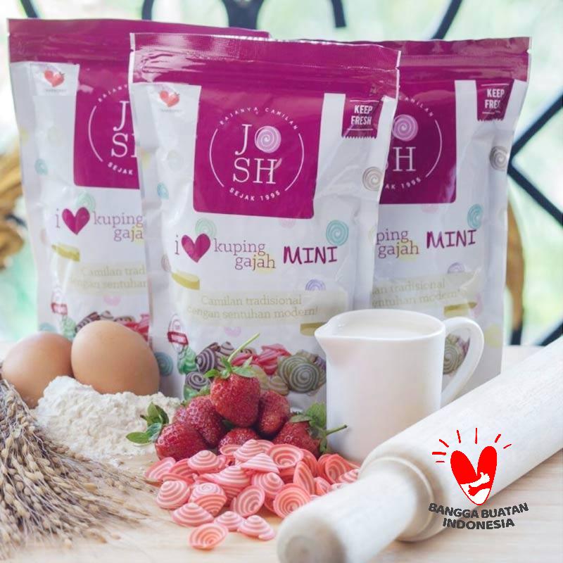 Jual Offline Store Josh Food Rasa Strawberry Kuping Gajah Cemilan Kue